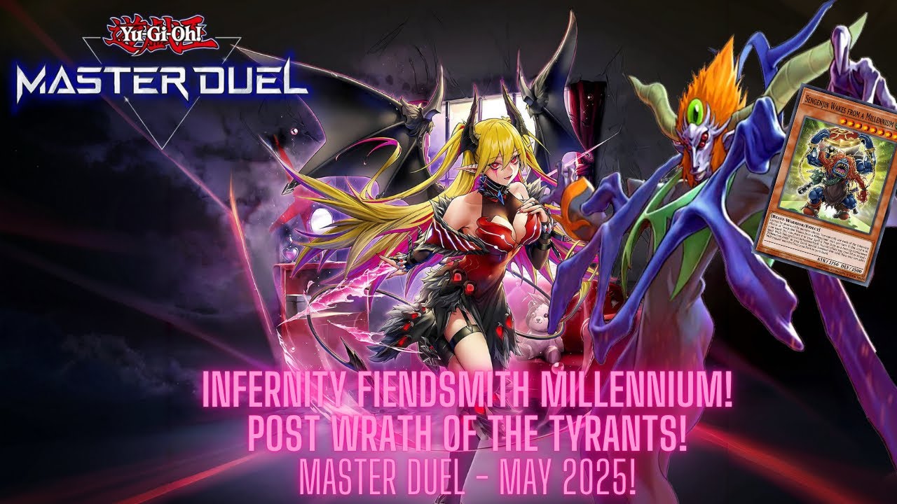 LACRIMA HAS FINALLY ARRIVED IN MASTER DUEL!!! INFERNITY FIENDSMITH ...
