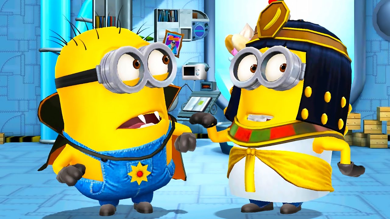 Vampire and Cleopatra Minions in Levels 223-225 ! Minion rush Old ...