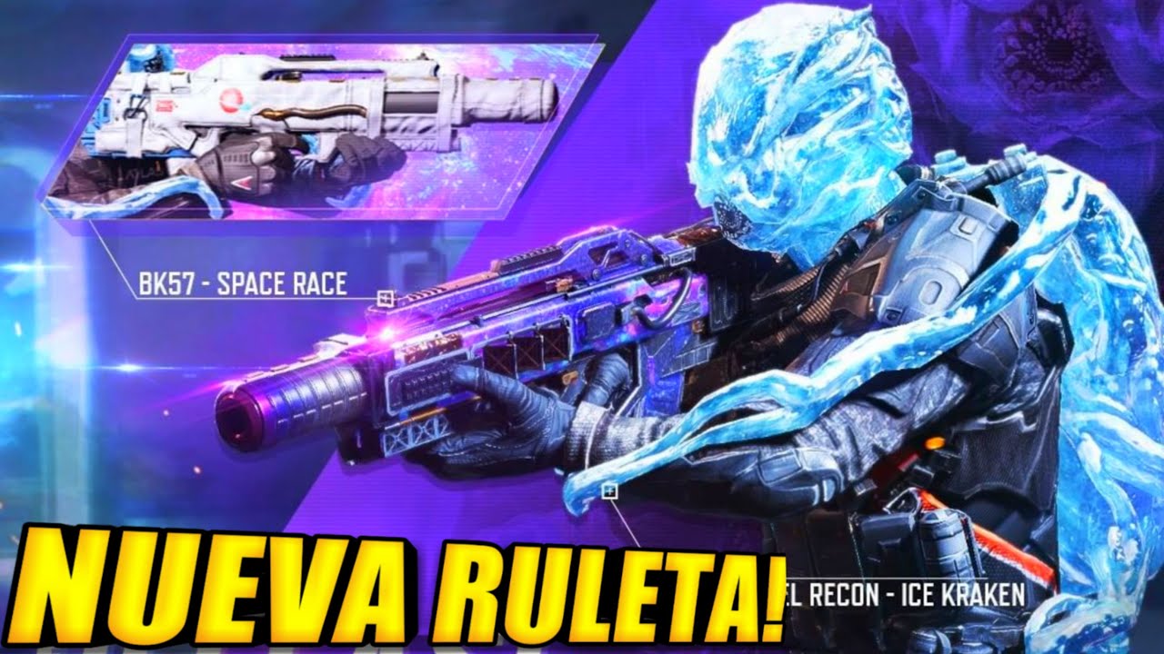 ¡ASÍ ES la NUEVA RULETA *SENTINEL RECON ICE KRAKEN* de COD MOBILE!😱 ...