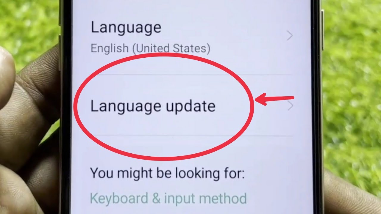 How To Update Language | Language update in oppo mobile - YouTube