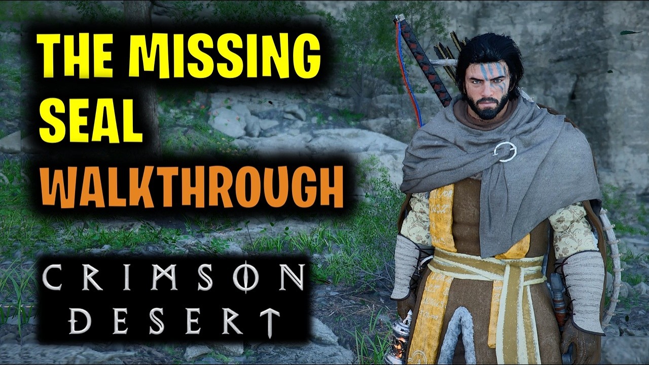 The Missing Seal Walkthrough | Crimson Desert - YouTube