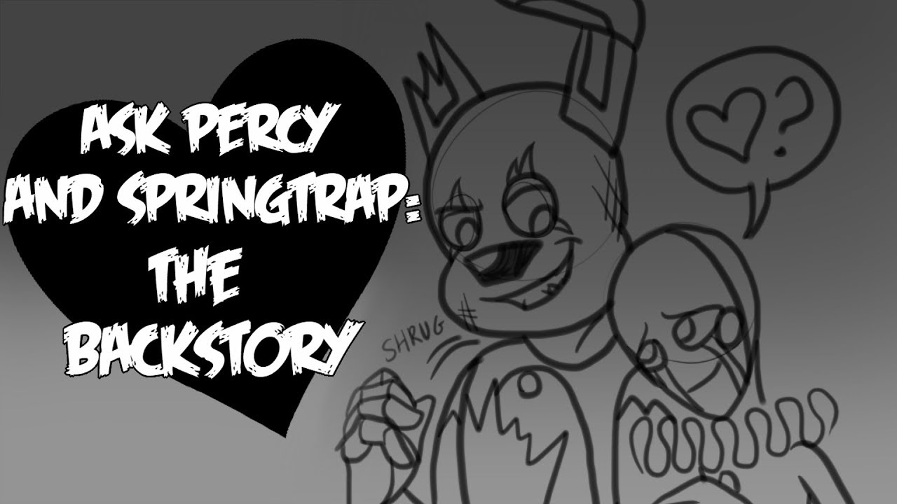 ⚠️READ DESCRIPTION⚠️ Ask Percy and Springtrap: The Backstory (feat ...