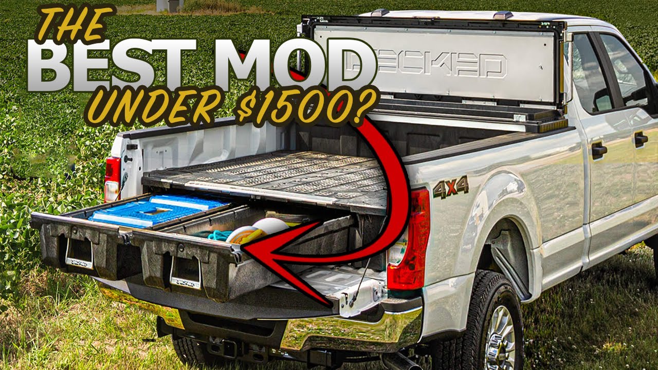 Ultimate Pickup Bed Storage: DECKED Drawer System with CargoGlide ...
