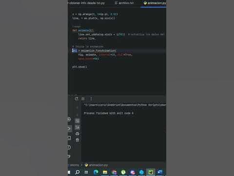 ¿Cómo Crear Animaciones Fascinantes con Python Usando Matplotlib y ...