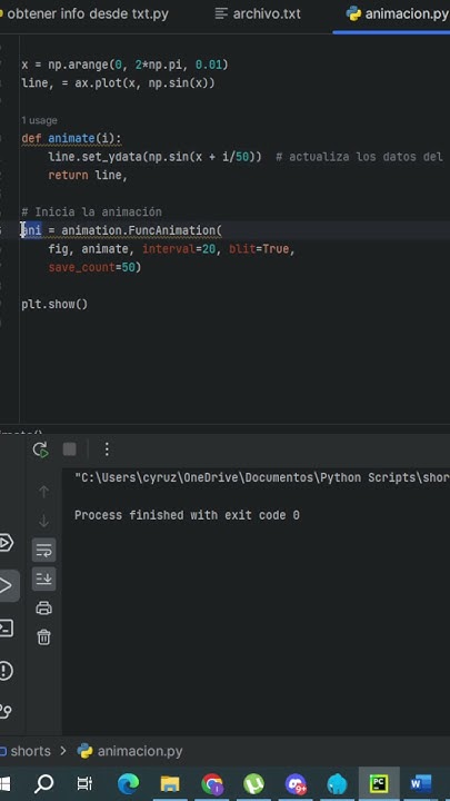 ¿Cómo Crear Animaciones Fascinantes con Python Usando Matplotlib y ...