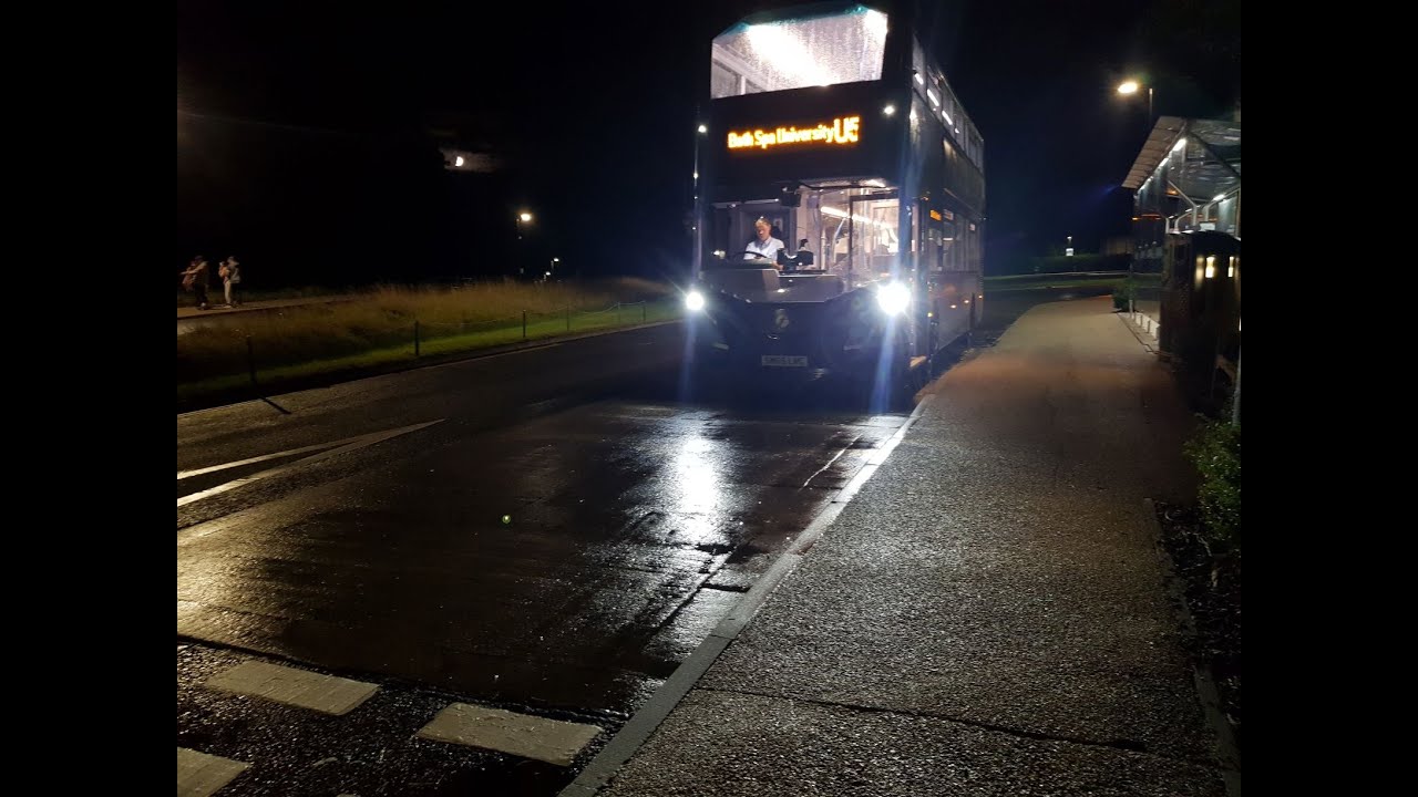 Wright Streetdeck ( U5 Bath City Centre to Bath Spa University ) SM65 ...