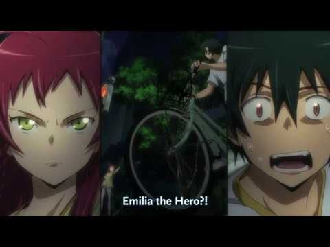 Emilia finds Maou Sama..!!