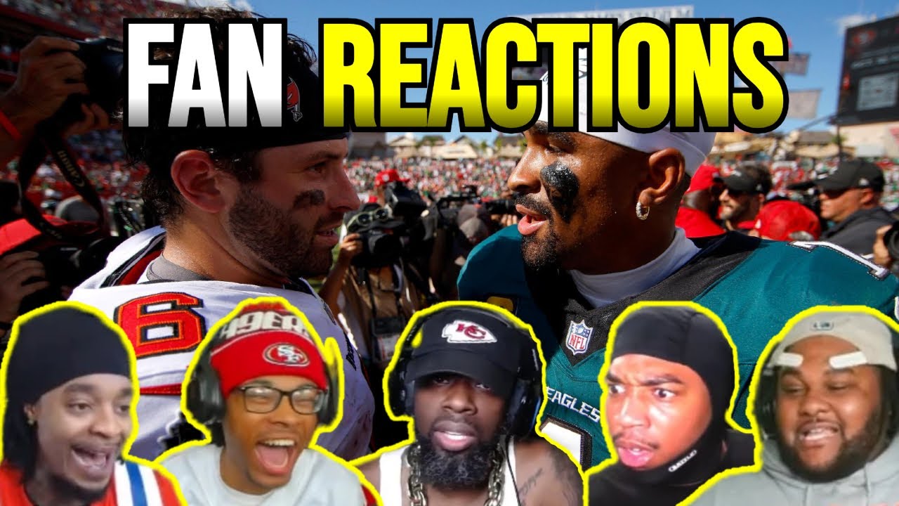 Fans React To Eagles vs Buccaneers Game Highlights | NFL 2025 Season ...