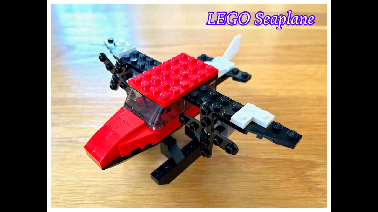 LEGO Seaplane / Water Plane MOC Tutorial 樂高水上飛機 - YouTube