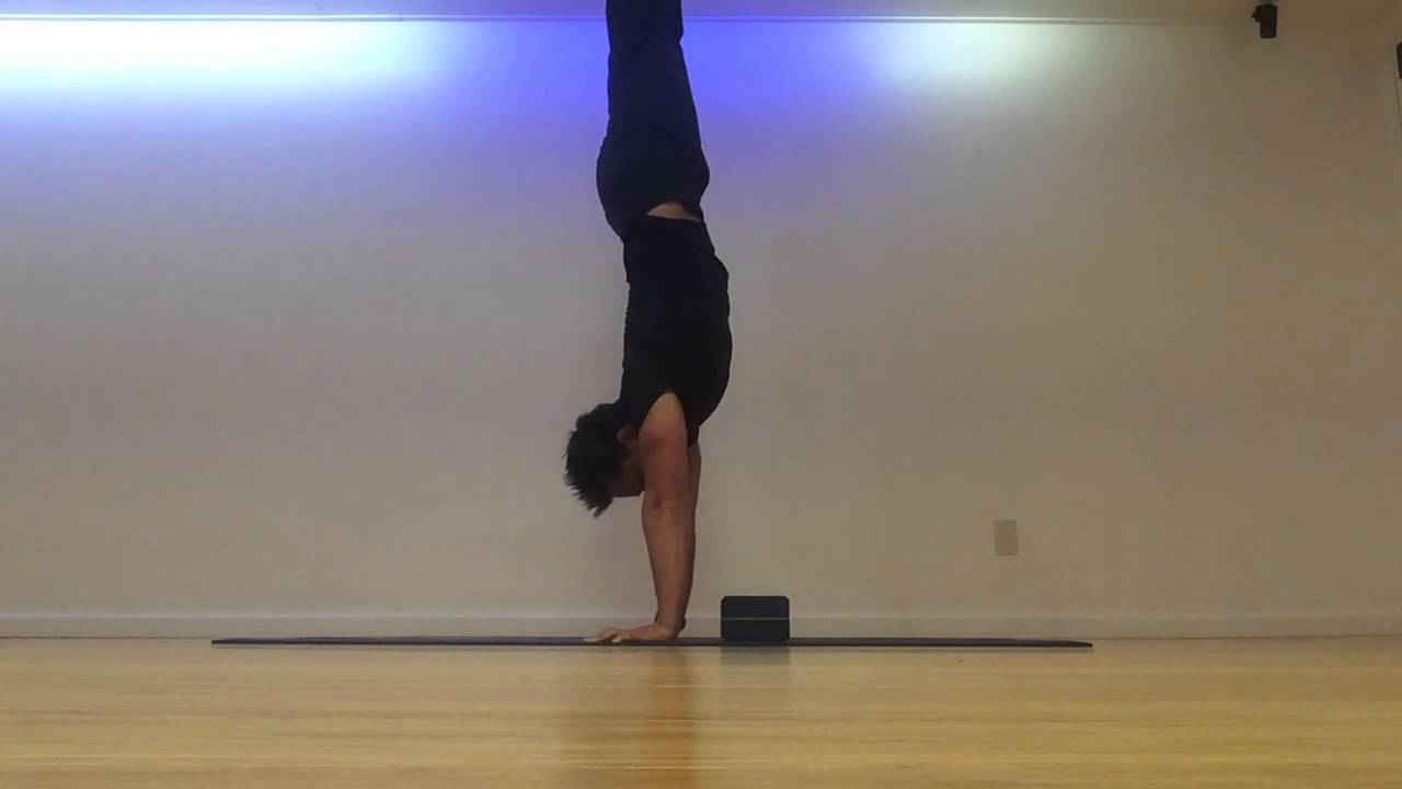 Press Handstand from a Block - YouTube