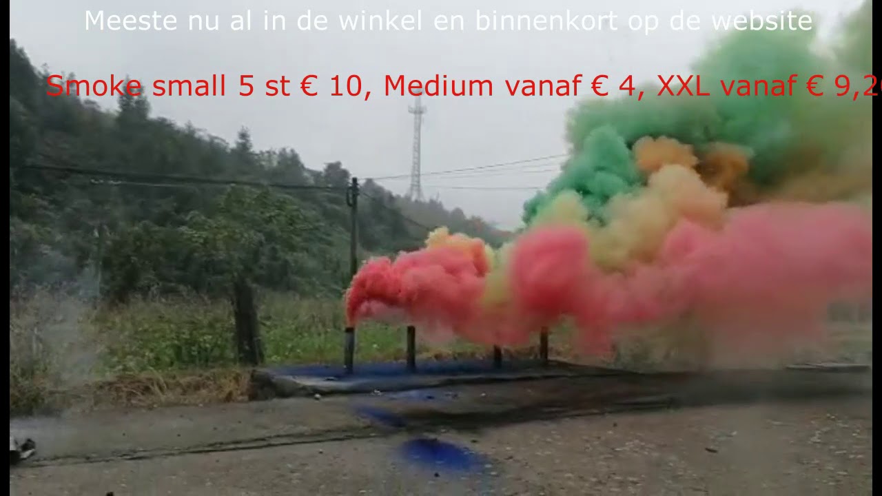 promotie rook fakkels en rookpot - YouTube