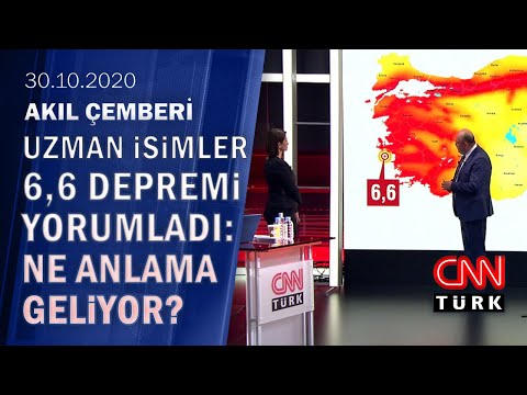 Uzmanlar 6,6'lık depremi yorumladı: Neyin habercisi? - Akıl Çemberi 30.10.2020 Cuma
