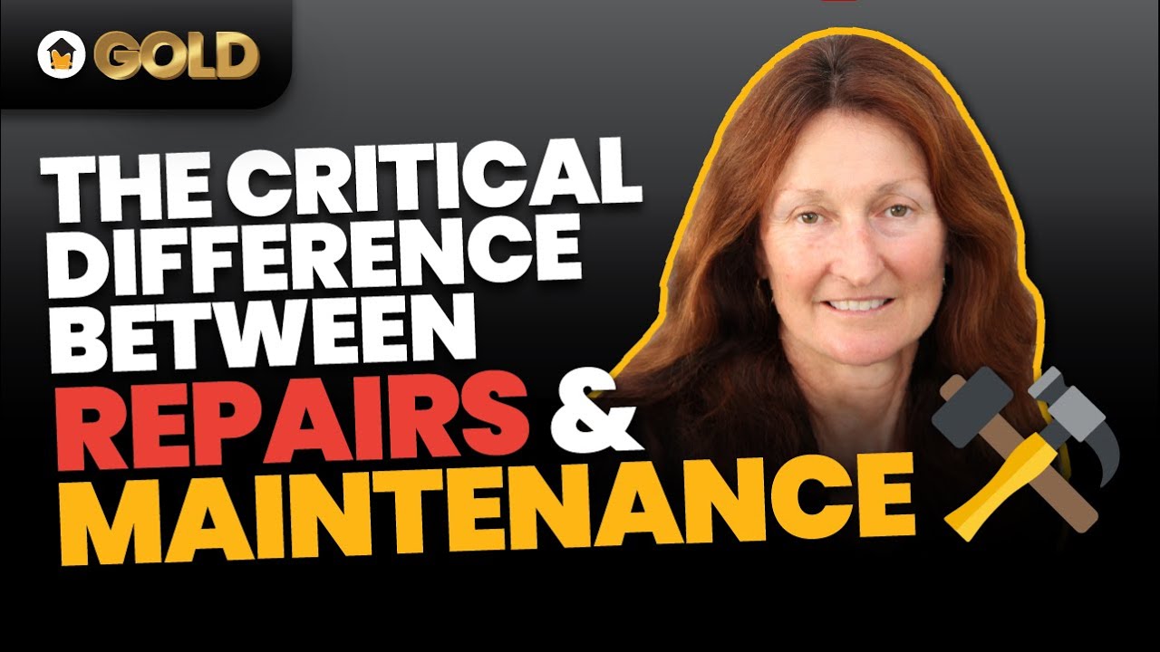 The Critical Difference Between Repairs & Maintenance! - YouTube