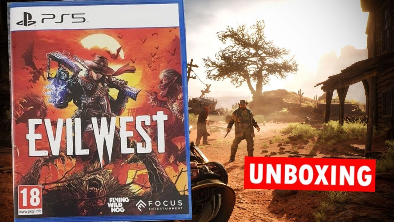 UNBOXING EVIL WEST PS5 - YouTube