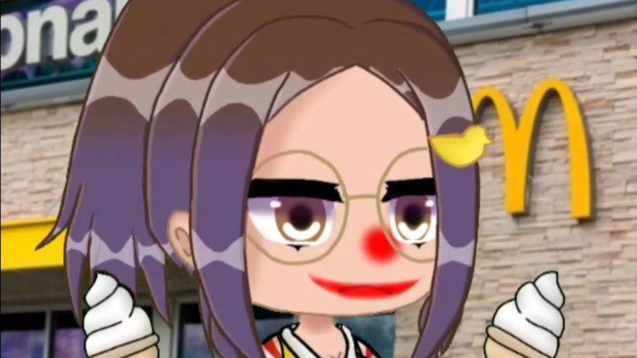 Ronald McDonald's Ice-cream / même / gacha club - YouTube