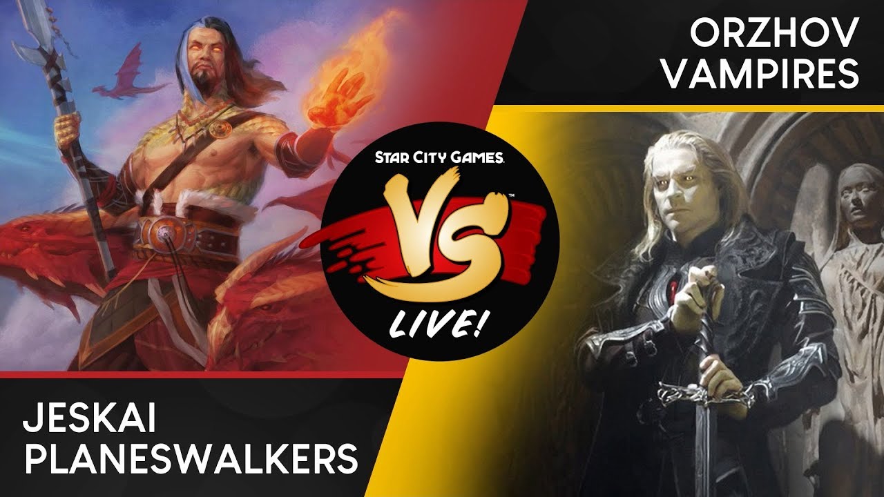VS Live! | Jeskai Planeswalkers VS Orzhov Vampires | Team Constructed ...