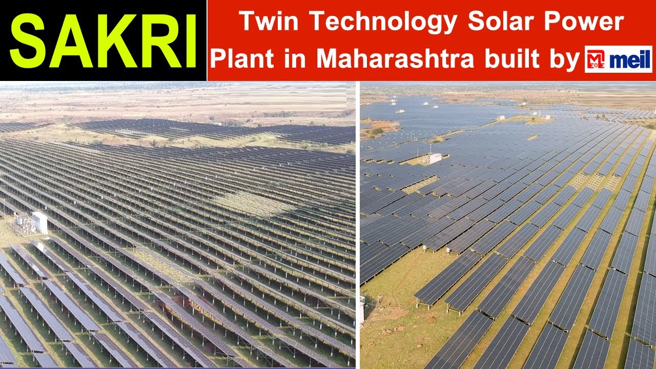 SAKRI Twin Technology Solar Power Plant In Maharashtra Built By MEIL sakri-twin-technology-solar-power-plant-in-maharashtra-built-by-meil