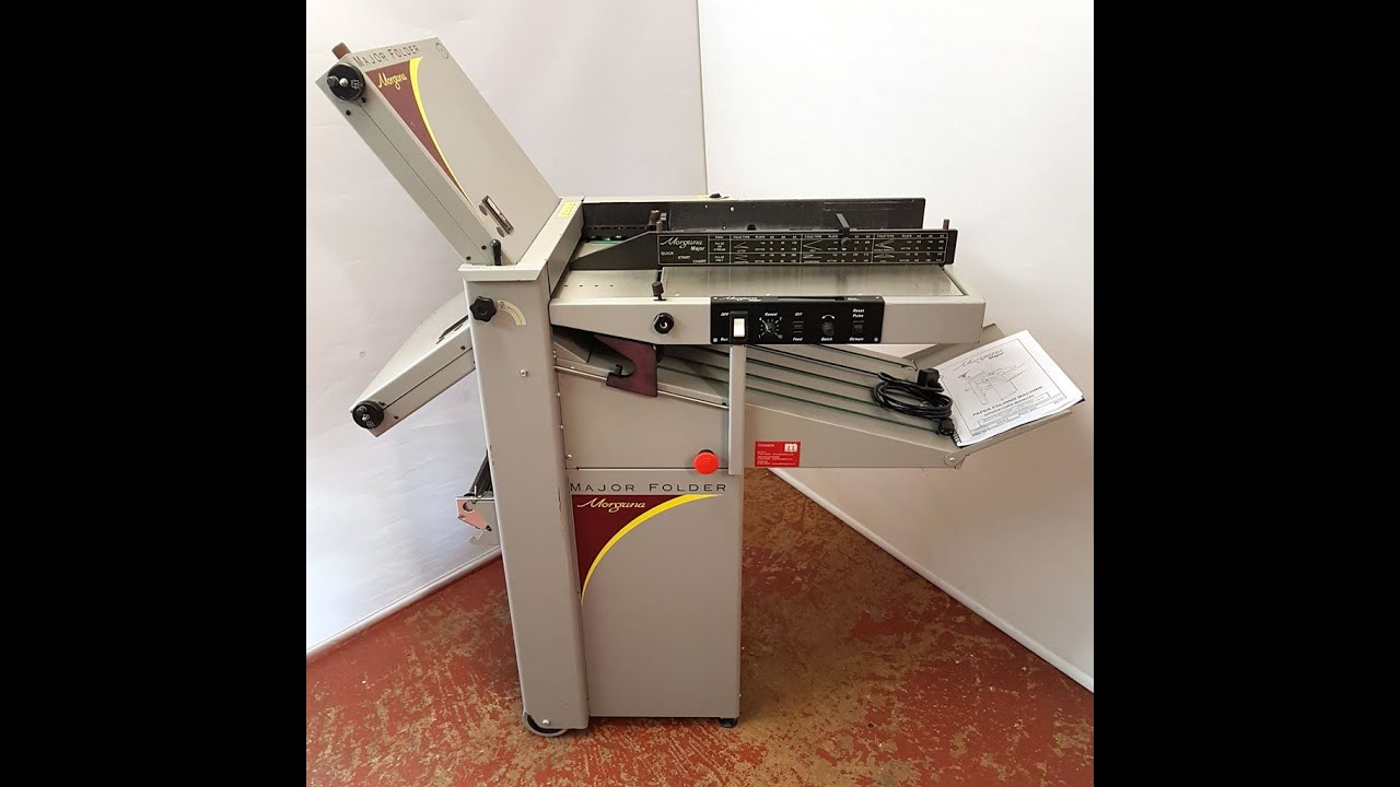 Morgana Major suction folder including perforating tool - YouTube