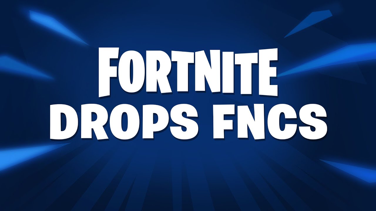 FORTNITE DROPS FNCS GRATUIT 🎁 - YouTube