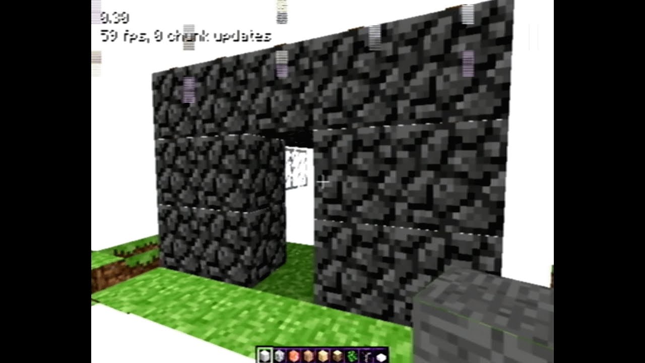 Minecraft on the PlayStation 2 (ClassiCube, 0613) - YouTube