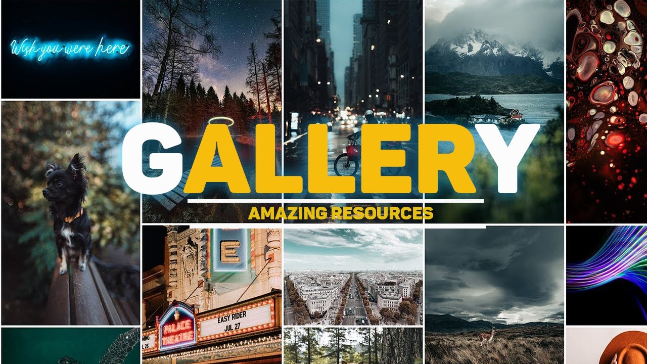 How To Create Image Gallery In HTML and CSS - YouTube