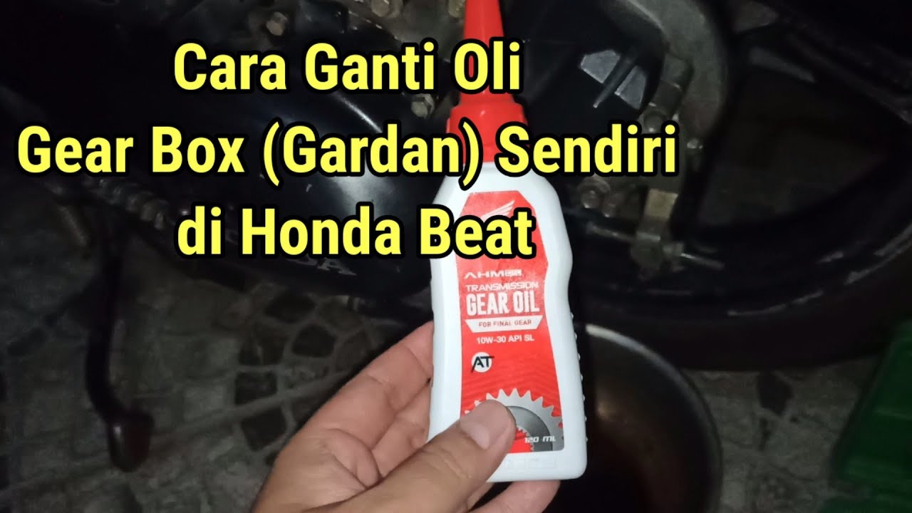 Cara ganti oli gardan Honda Beat sendiri | cara ganti oli gardan beat karbu |cara ganti oli ...