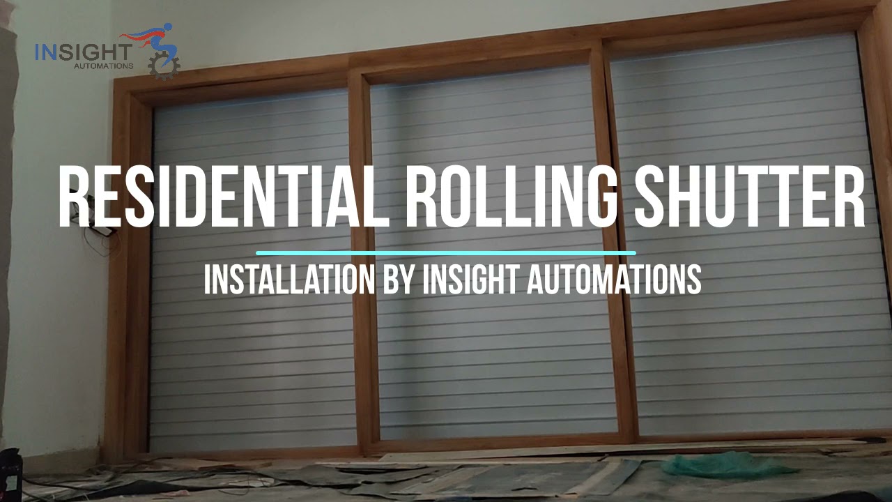 Premium Safety Rolling Shutter Installation in Patio Doors- Kaymkulam ...