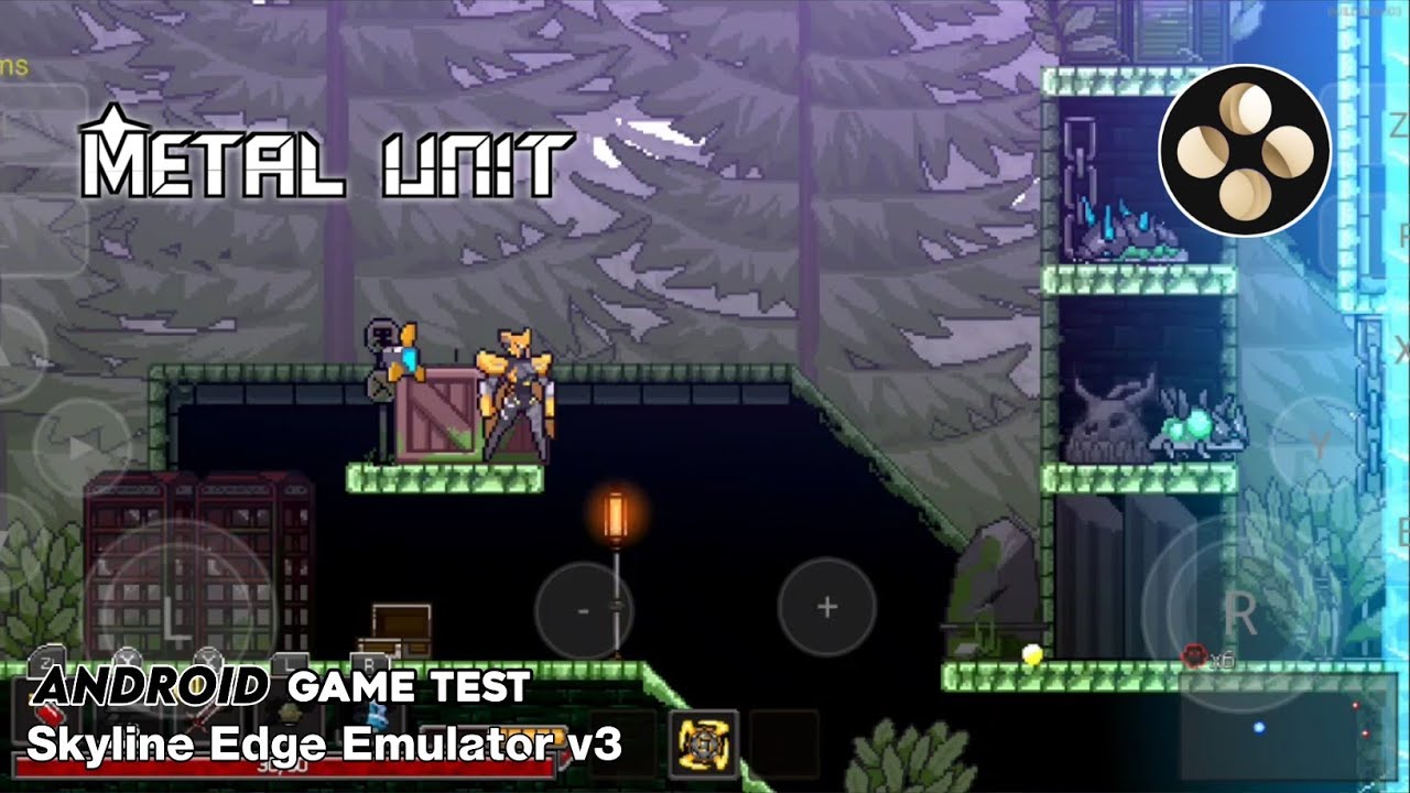 Metal Unit (Switch) Skyline Edge Emulator Android v3 Game Test - YouTube
