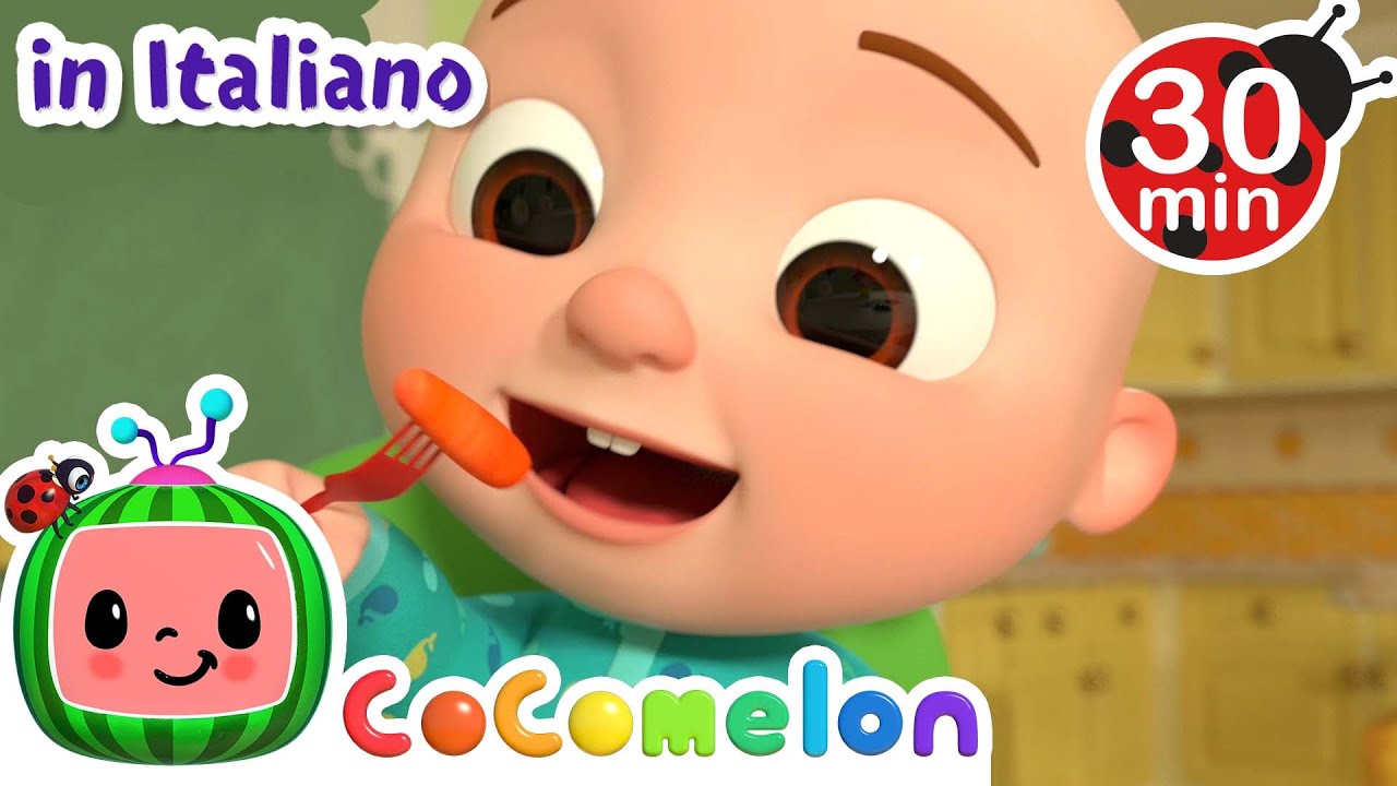 Si, si mangia la tua verdura | CoComelon Italiano - Canzoni per Bambini ...