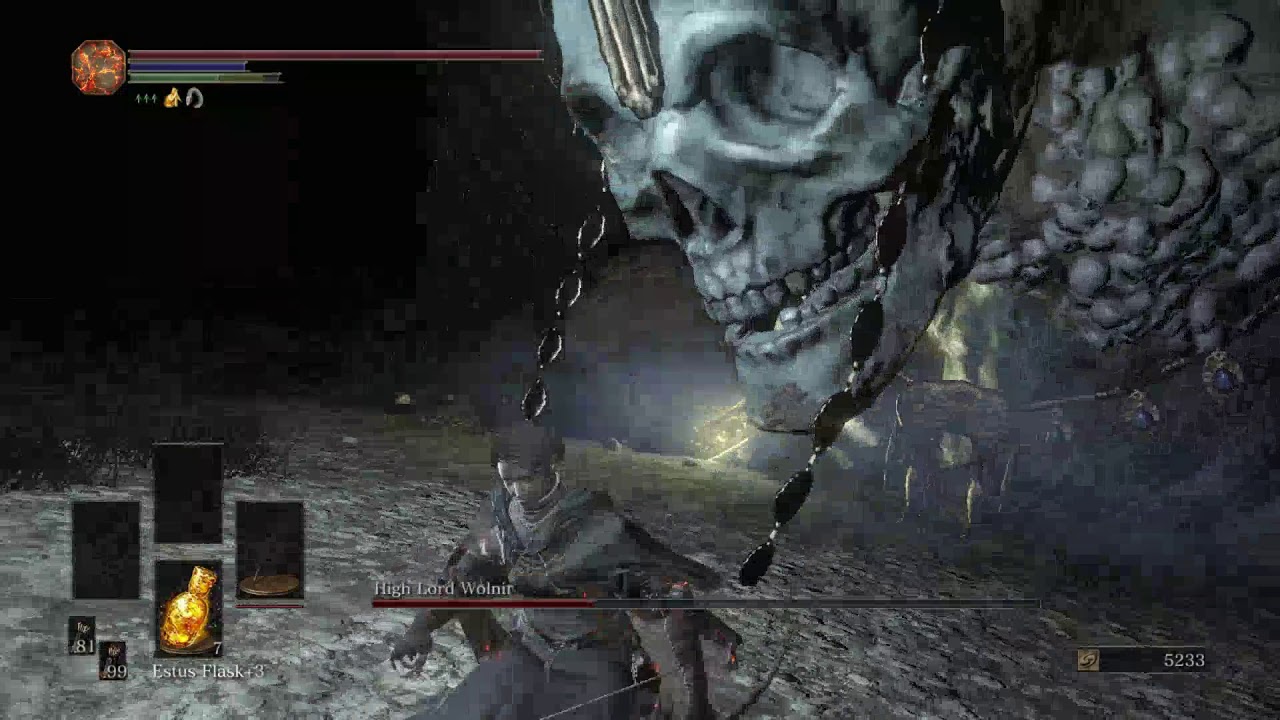 Dark Souls 3 Bow only High Lord Wolnir - YouTube
