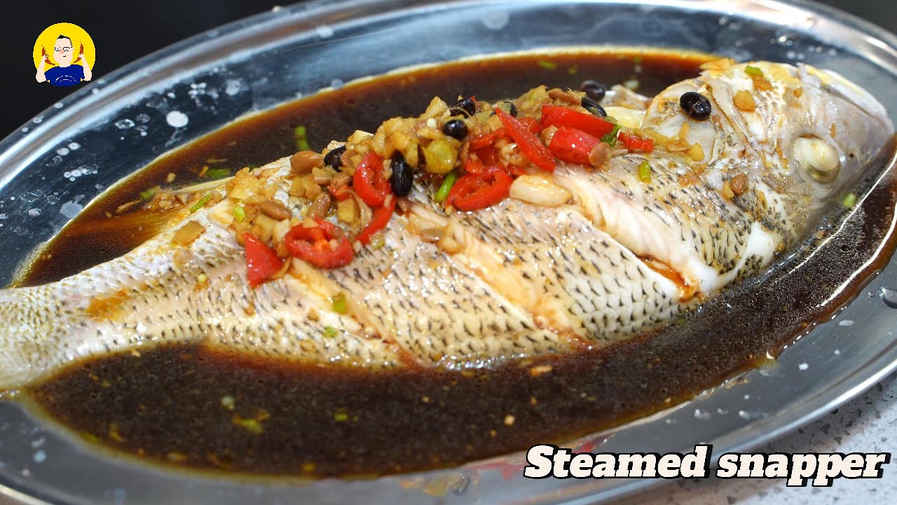 How to steamed snapper fish correctly - YouTube