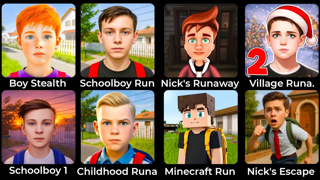 Schoolboy Runaway Act 2, Nick's Runaway, Schoolboy Village 2, Boy ...