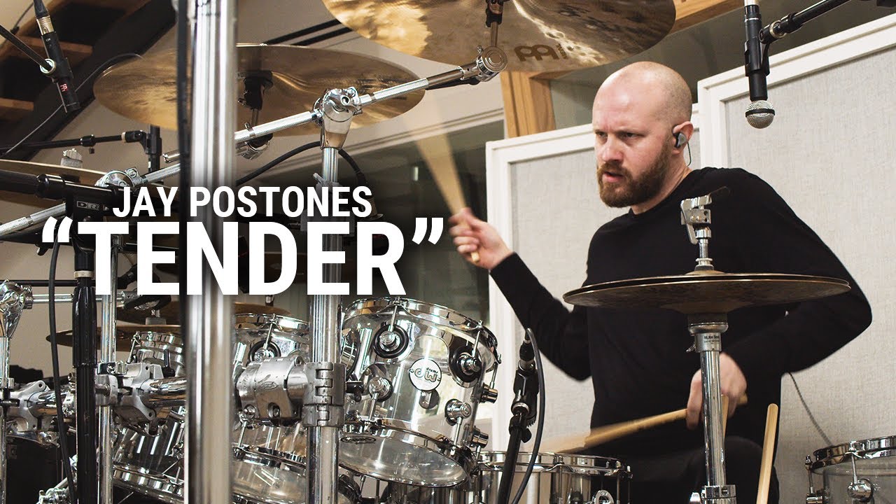 Meinl Cymbals - Jay Postones - "Tender" by TesseracT - YouTube