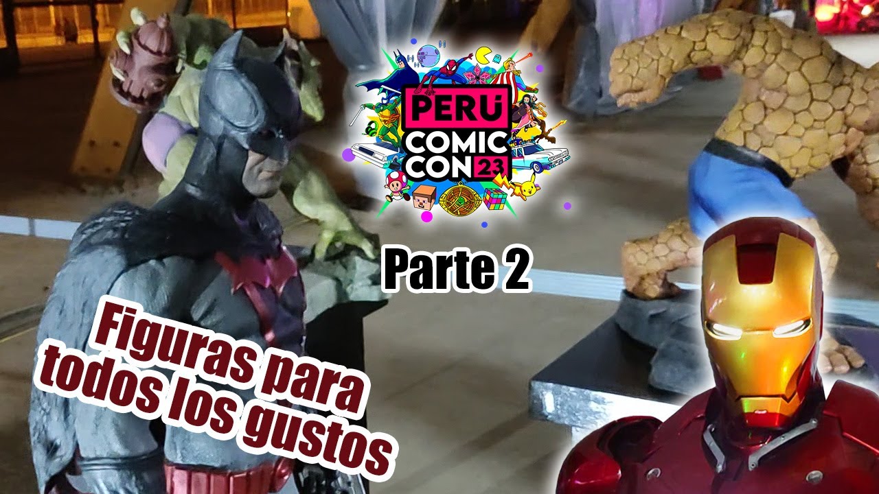 El iron man de mis sueños 😍 | Perú Comic Con 2023 P2 - YouTube