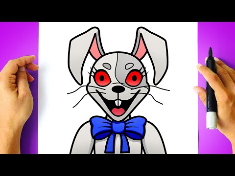 How to DRAW VANNY - Five Nights at Freddy's Security Breach - How to ...