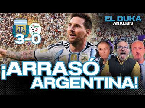 ¡ARRASÓ ARGENTINA! - Argentina vs Argelia (3-0)- ELDUKA
