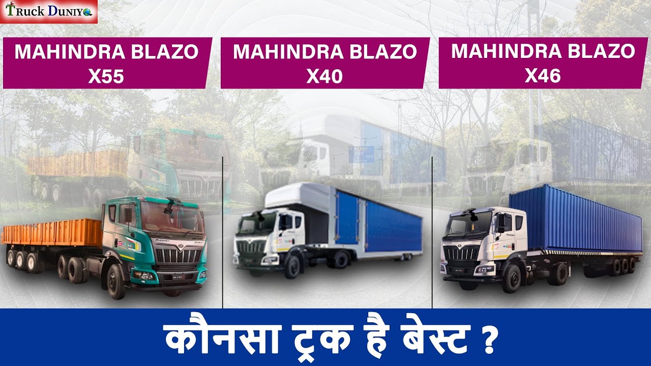 MAHINDRA BLAZO X55 | MAHINDRA BLAZO X40 | MAHINDRA BLAZO X46 - YouTube
