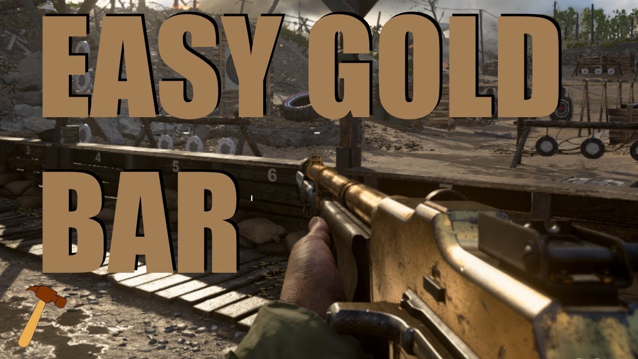 Call of Duty: WW2 BAR Gold Gun Guide - YouTube