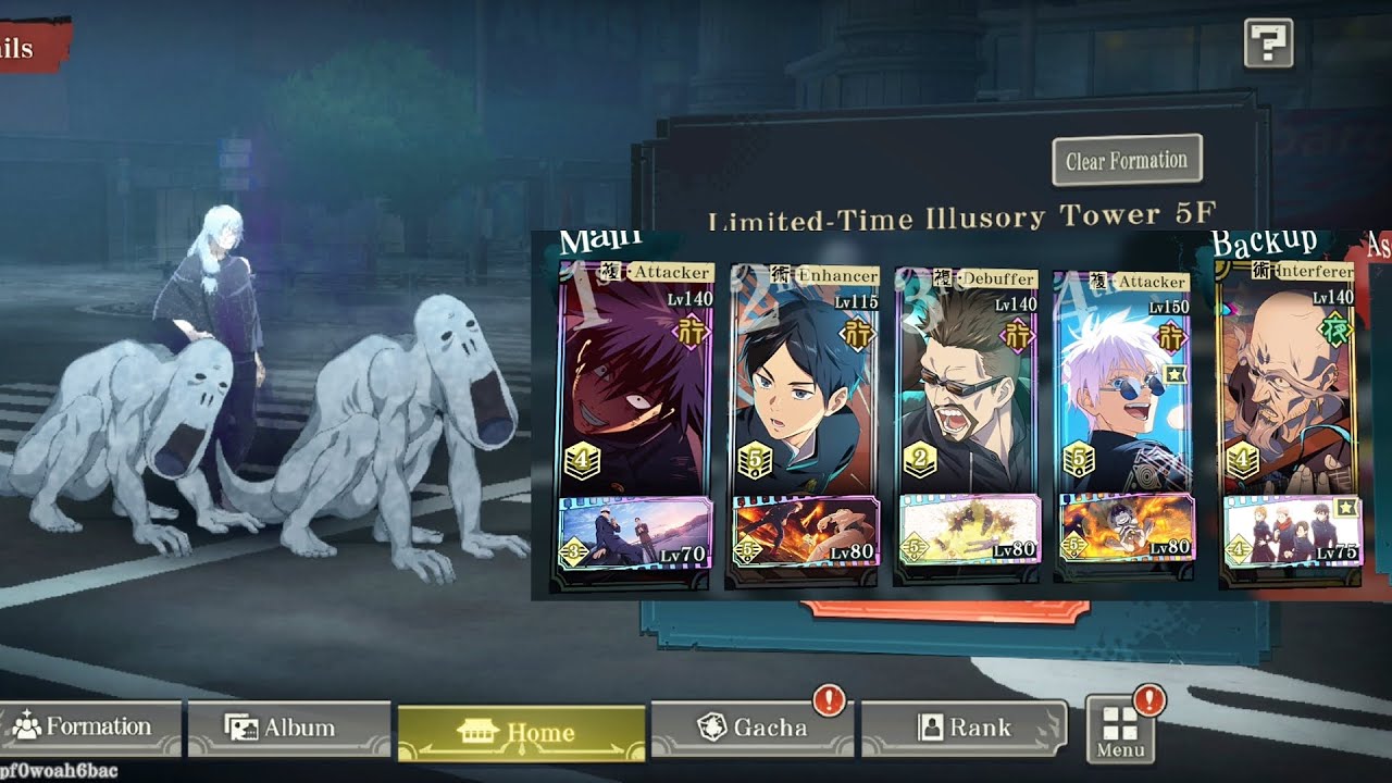 Time-Limited Floors 5 (August) - Teams and Guides ! Easy Nukes ! JJK ...