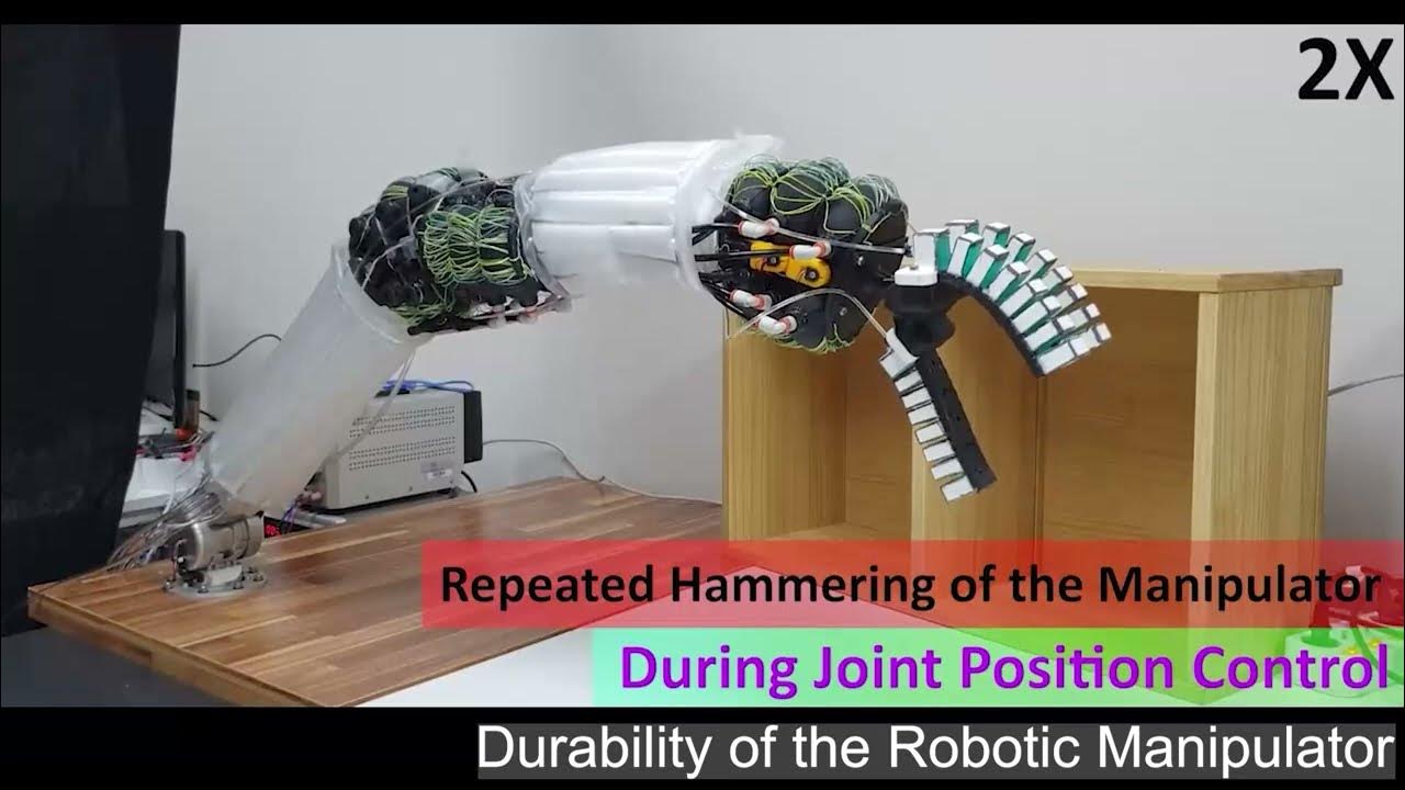 Hybrid Robotic Manipulator Using Soft Inflatable Rubber Bellows - YouTube