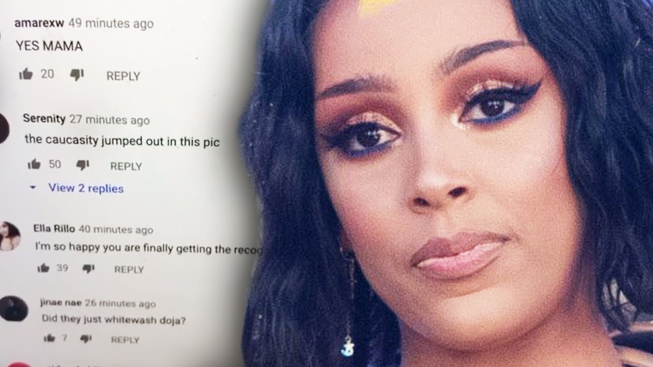 Doja Cat Reacts To Skin Lightening Backlash - YouTube
