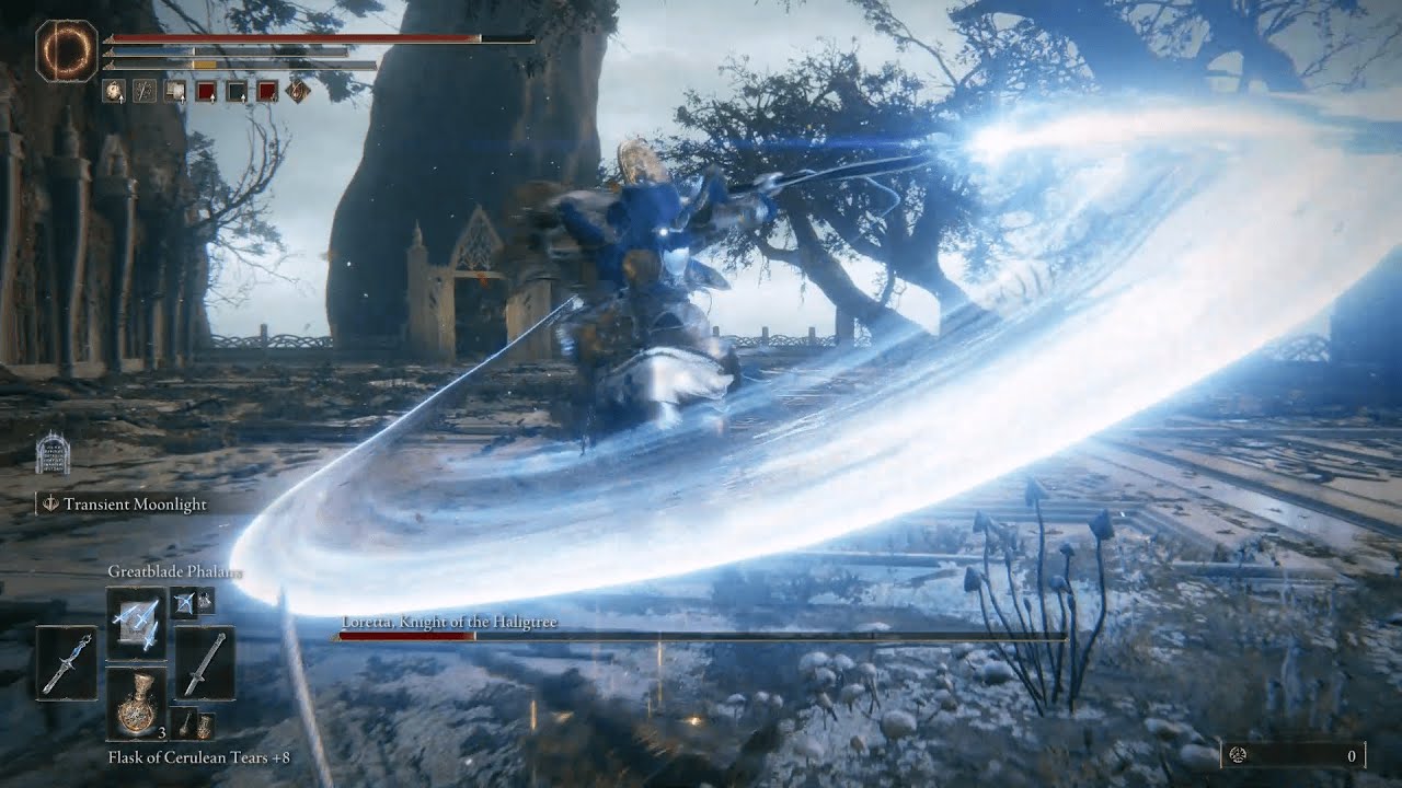 Loretta, Knight of the Haligtree boss fight - ELDEN RING - YouTube