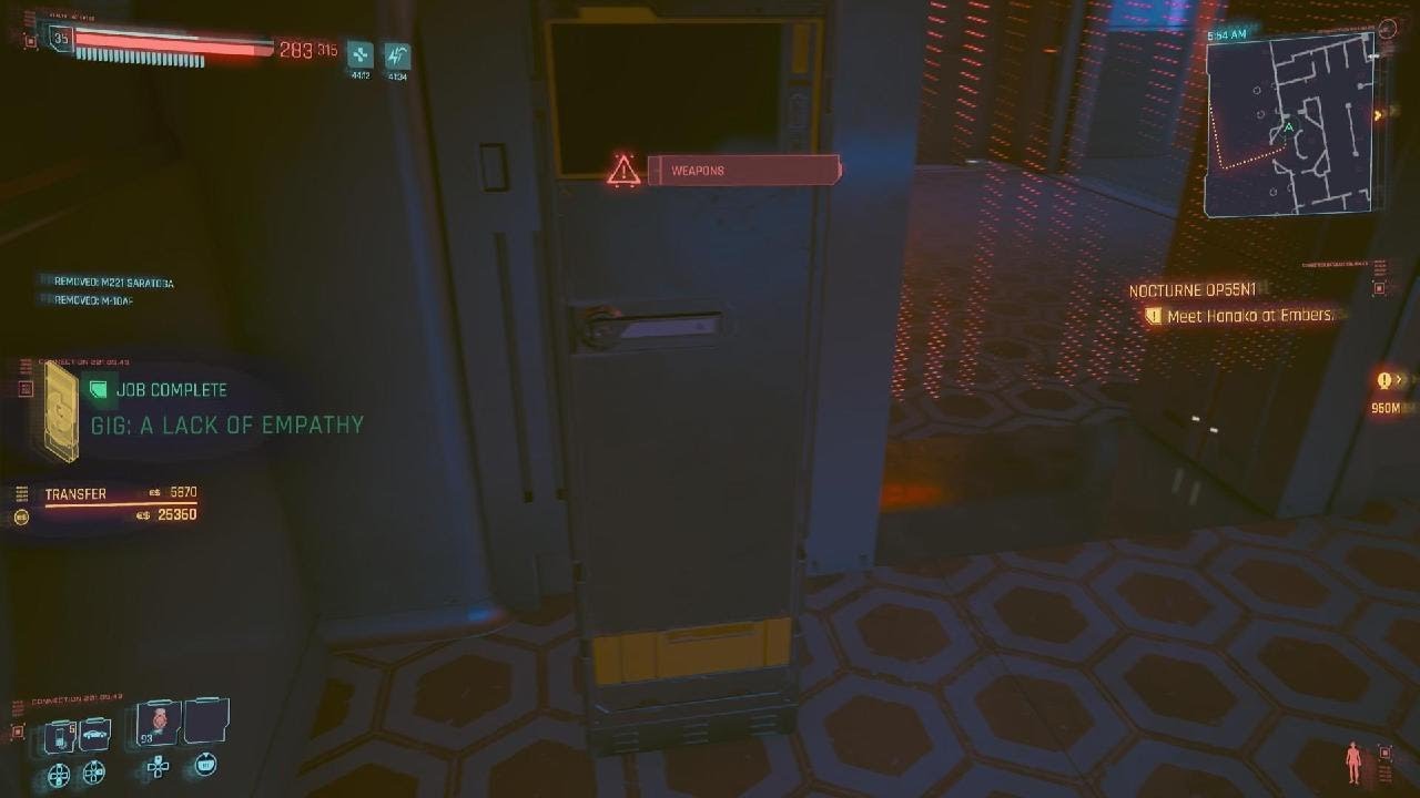 Cyberpunk 2077edgerunners ps5: retrieve weapon glitch in Gig lack of ...