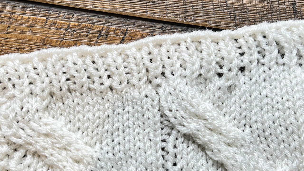 How to Cast off Rib Stitch Knitting - YouTube