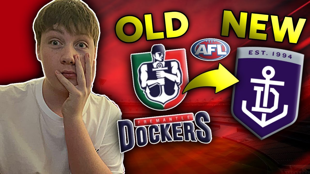 AFL TEAMS FIRST VS CURRENT LOGOS - YouTube