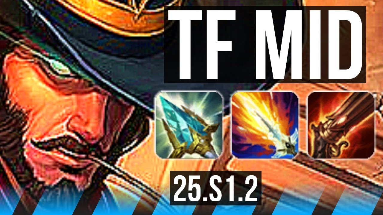 TWISTED FATE vs ORIANNA (MID) | NA Grandmaster | 25.S1.2 - YouTube