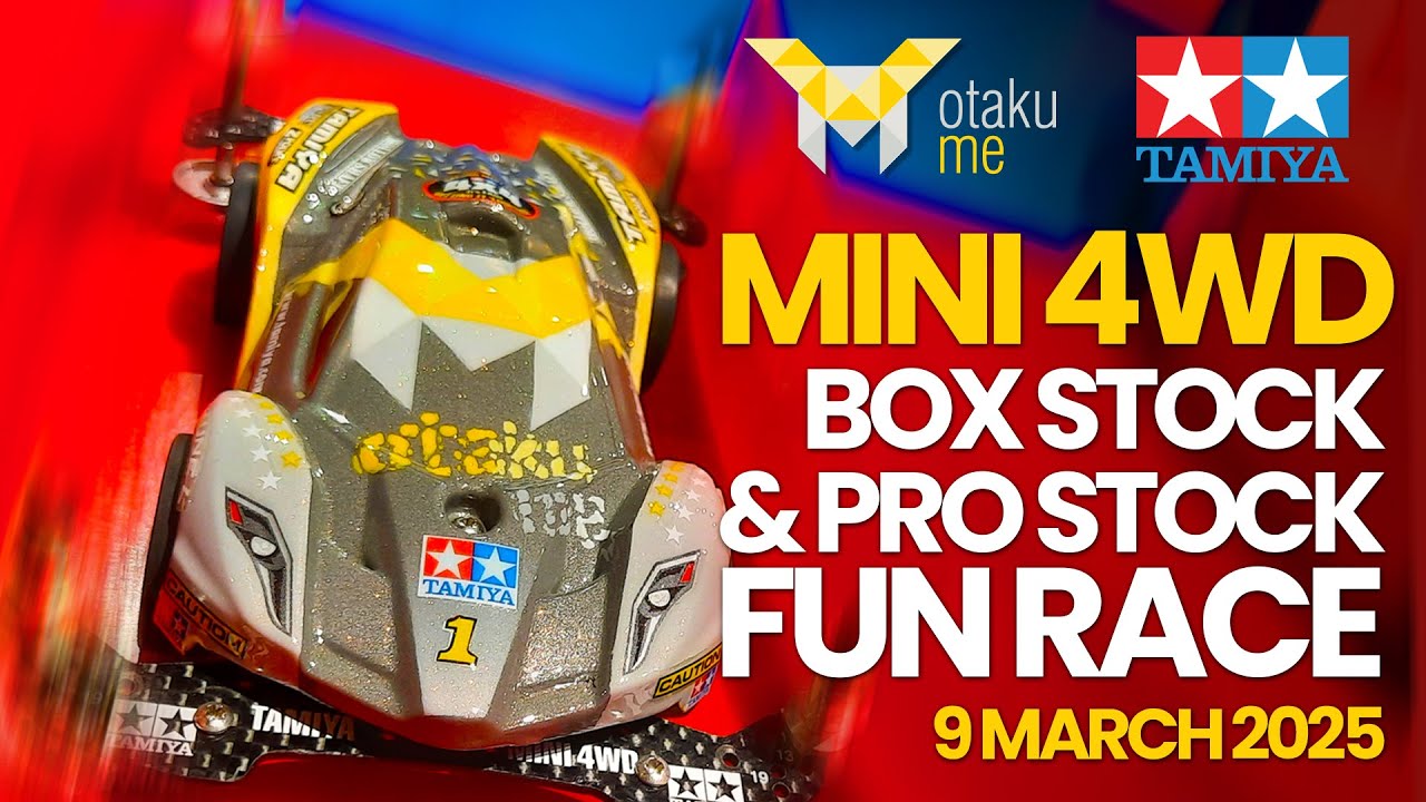 Tamiya Mini 4WD Box Stock & Pro Stock Fun Race 9 March 2025 - YouTube