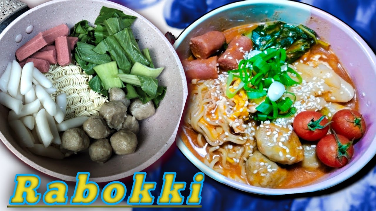 TIPS DAN CARA MEMBUAT RABOKKI RAMEN ENAK TANPA RIBET - YouTube