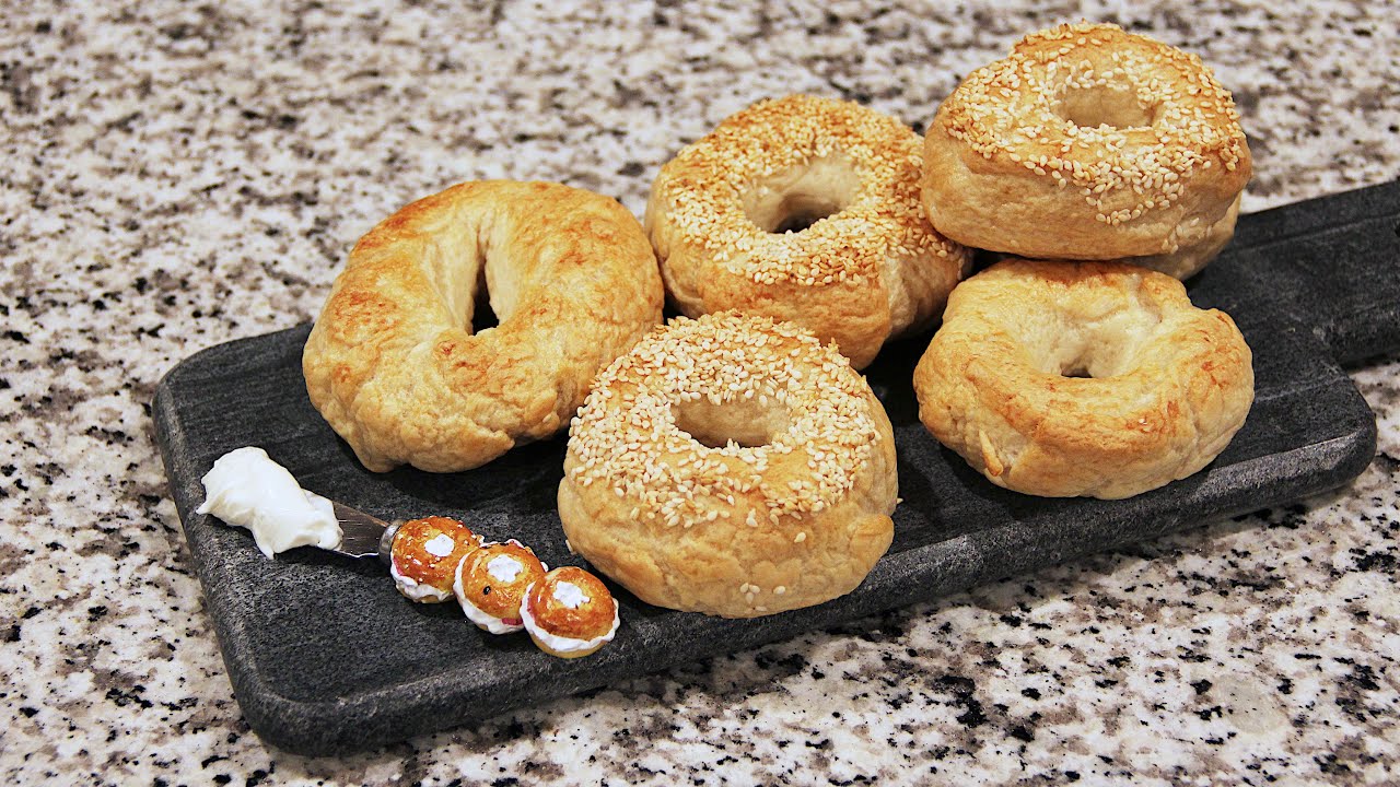 Friends Cookbook Morning's Here BAGEL Recipe - YouTube