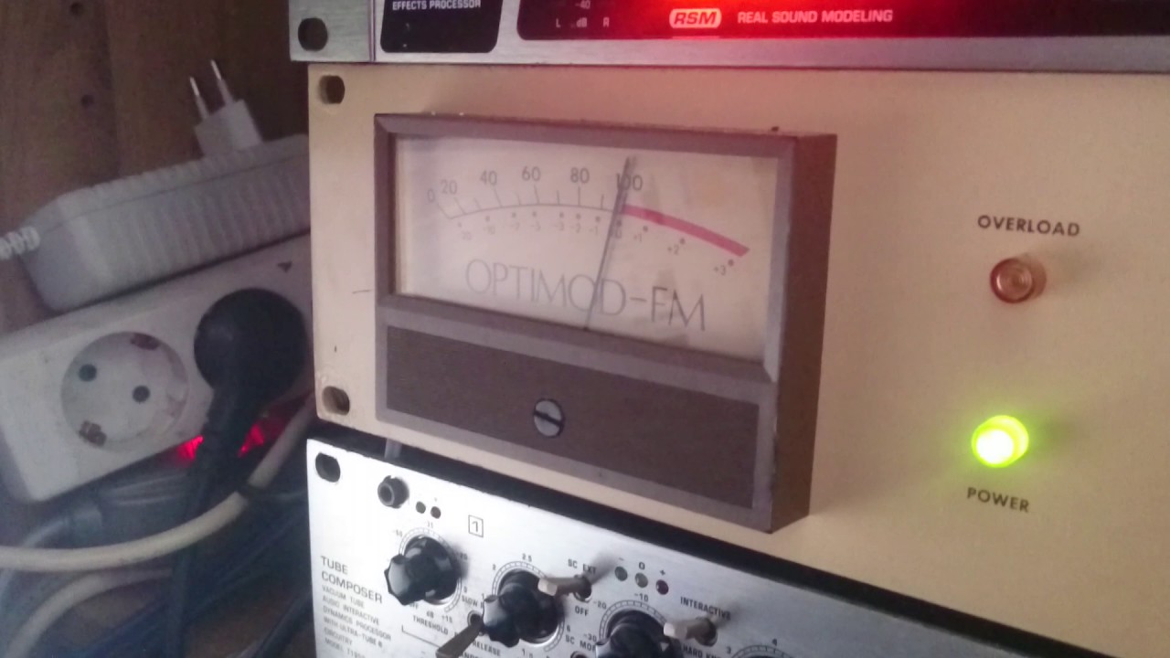Optiloud sound processing + orban optimod 8000 - YouTube